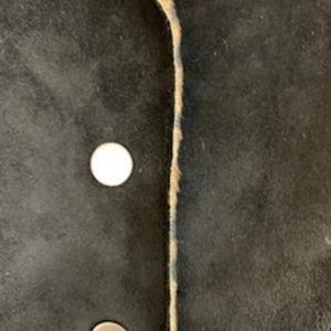 Laura Max | Jackets & Coats | Laura Max Leopard Print Black Mole Skin ...